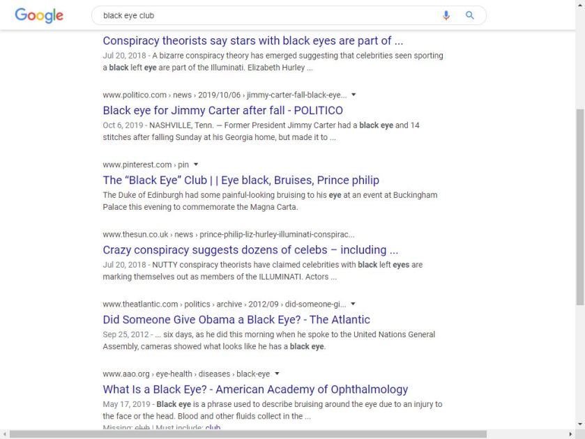 BLACK EYE CLUB…VRIL LIZARDS…SO…WHAT’S THE CONNECTION? – BillDonIAm.com!!!